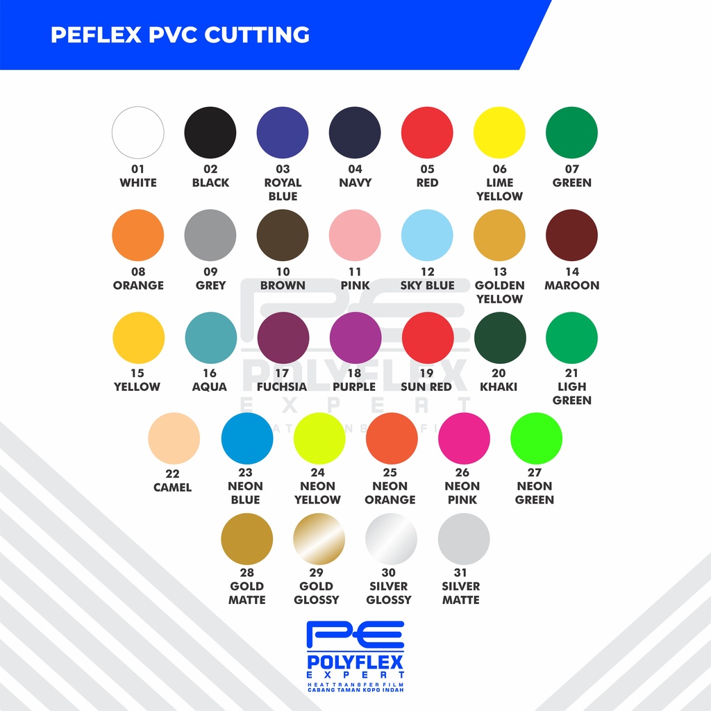 Jual POLYFLEX PVC KOREA (ROLL) | Shopee Indonesia