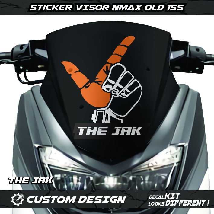 Jual STIKER VISOR MOTOR YAMAHA NMAX STICKER WHINSIELD MOTIF GAMBAR THE ...