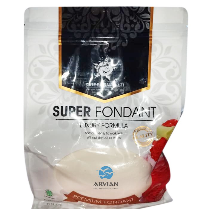 Jual Tigerson Super Fondant Putih 1 Kg | Shopee Indonesia