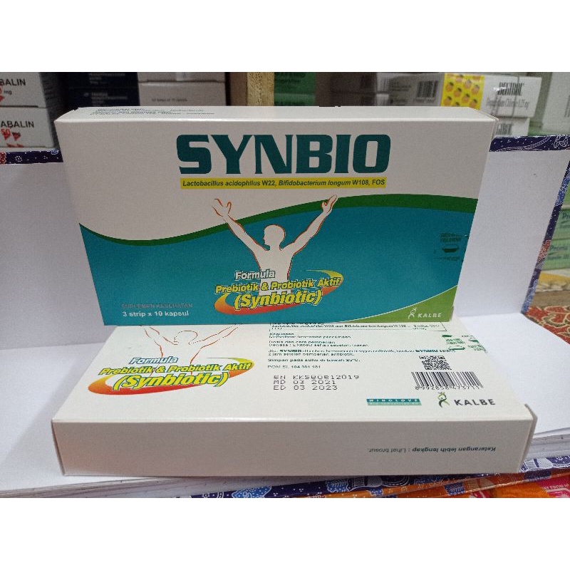 Jual synbio prebiotik box 30 kapsul | Shopee Indonesia