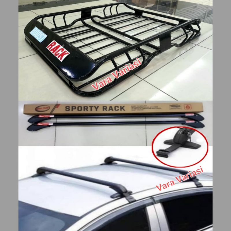 Jual PAKET RAK BAGASI ATAS BUZZ RAK + KAKI JEPIT BODY MODEL POMPA ...
