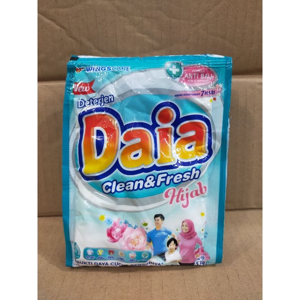 Jual Daia Detergent Bubuk Sachet / Rentengan (1 Renteng Isi 6 Sachet ...