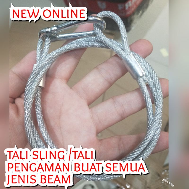 Jual TALI SLING BESAR/TALI PENGAMAN BUAT SEMUA BEAM PANJANG 80CM ...