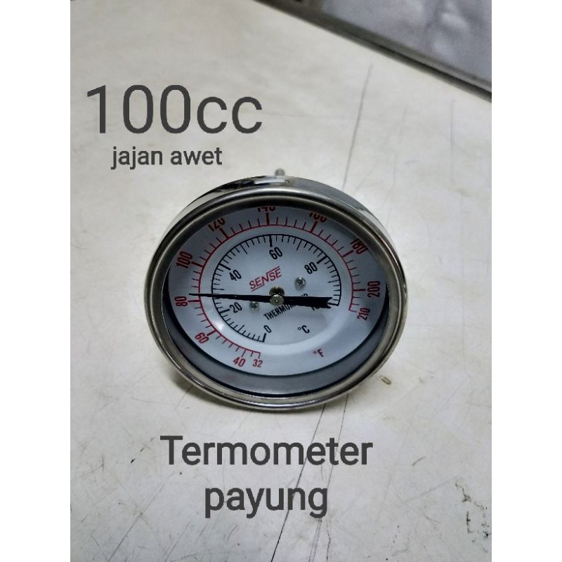 Jual Thermometer payung 100cc - alat ukur suhu oven 100 Drajat ...