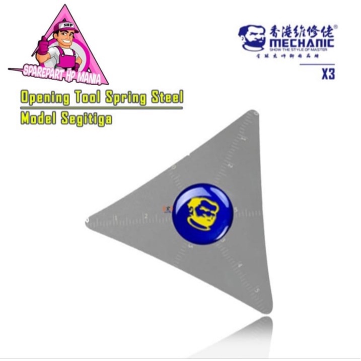 Jual OPENING TOOL MECHANIC X3 SPRING STEEL ULTRA THIN MODEL SEGITIGA ...