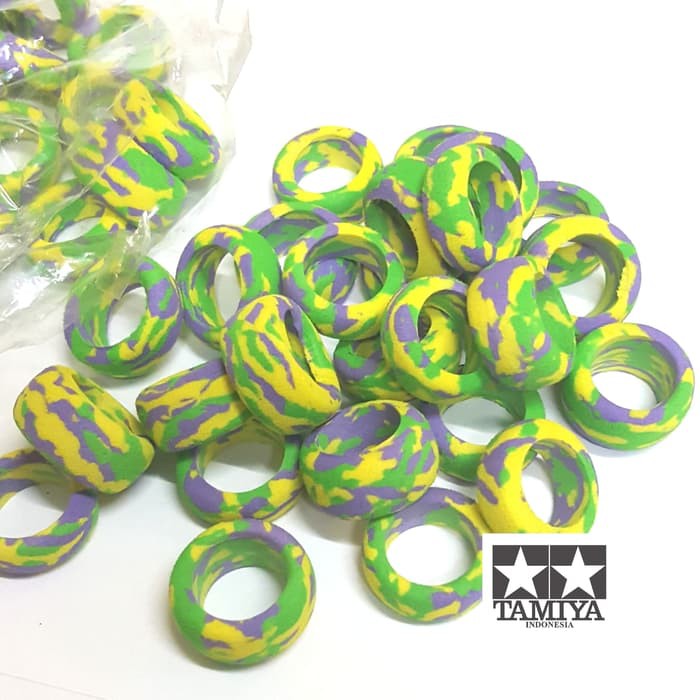 Jual Ban Busa Warna Ukuran Small 4pcs, Busa Tamiya , Ban Tamiya Mini ...