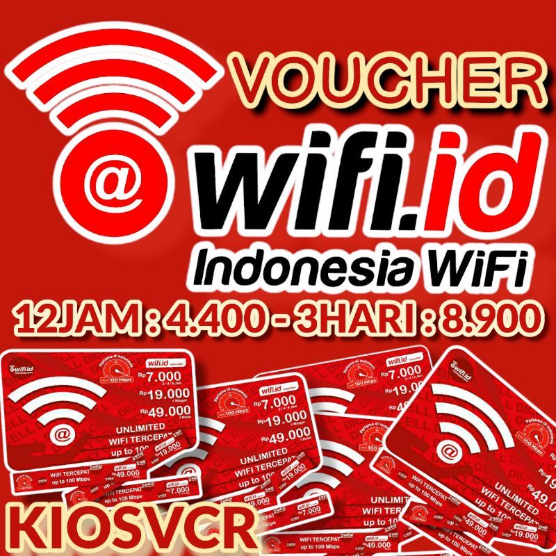 Jual Voucher @Wifi.Id BERGARANSI | Shopee Indonesia