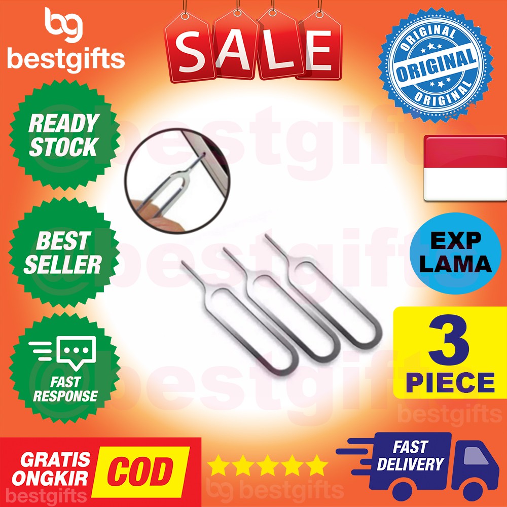 Jual EJECTOR SIM TRAY CARD MOBILE PHONE HANDPHONE JARUM TUSUKAN NOSSY ...