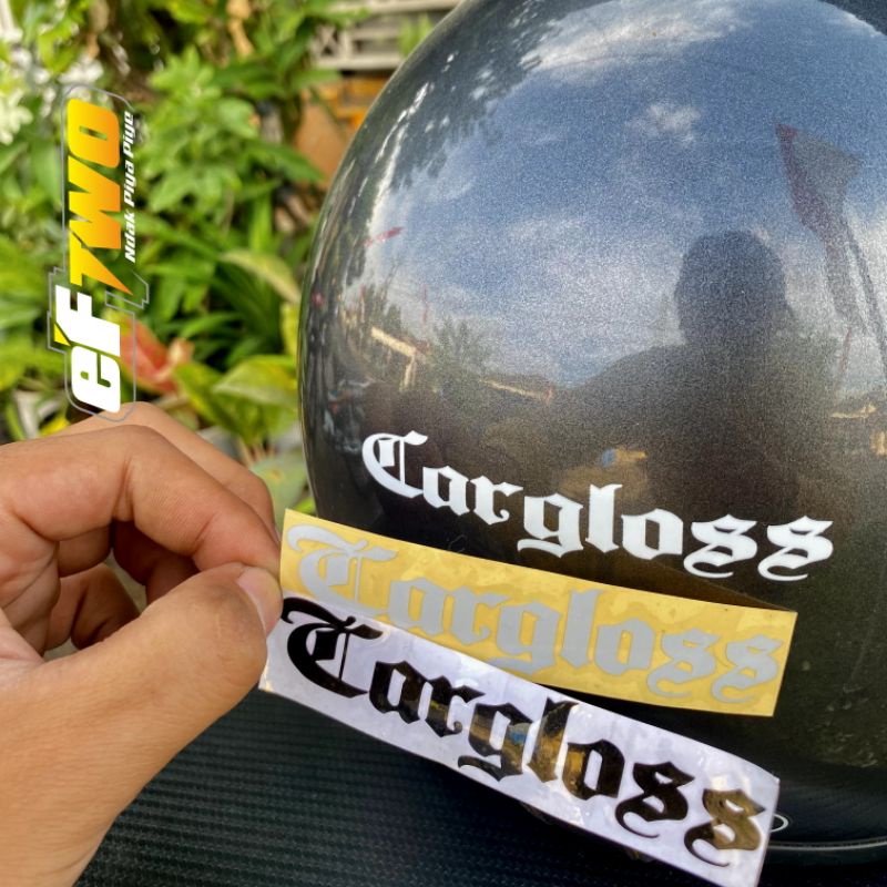 Jual Sticker Cargloss | sticker cutting | Shopee Indonesia