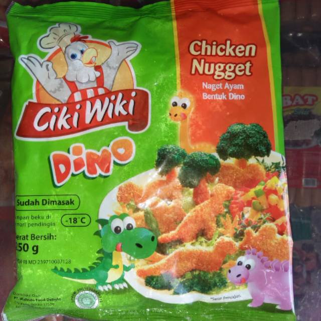 Jual Nugget ciki wiki Dino 250g | Shopee Indonesia