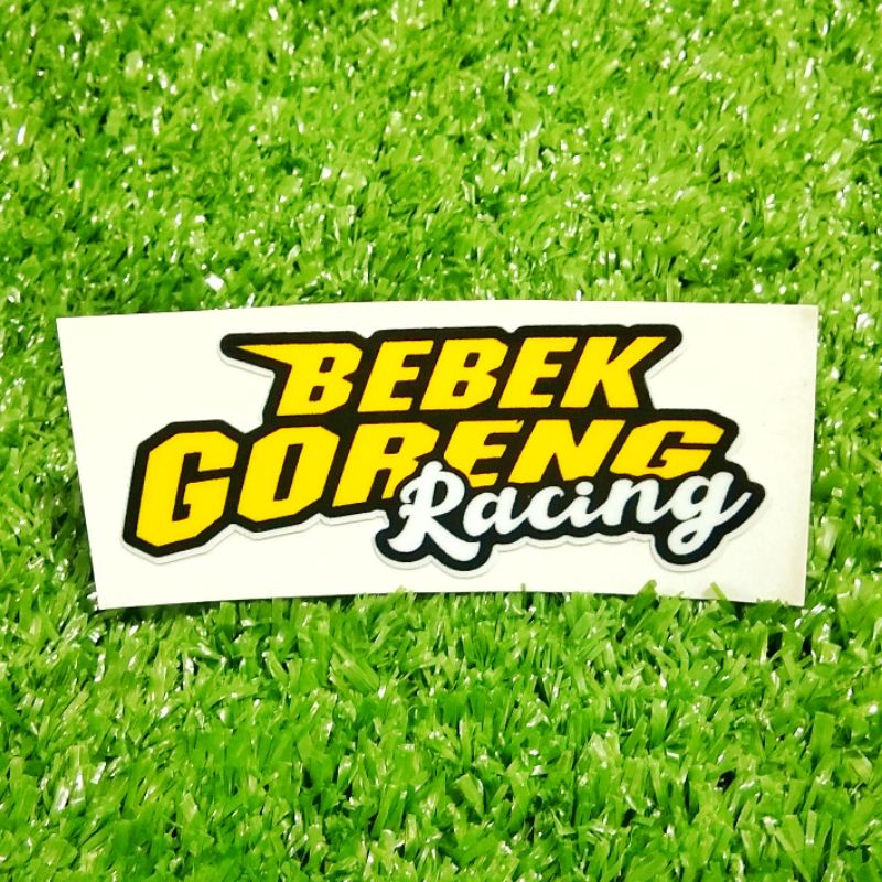 Jual stiker kata2# sticker bebek goreng racing | Shopee Indonesia