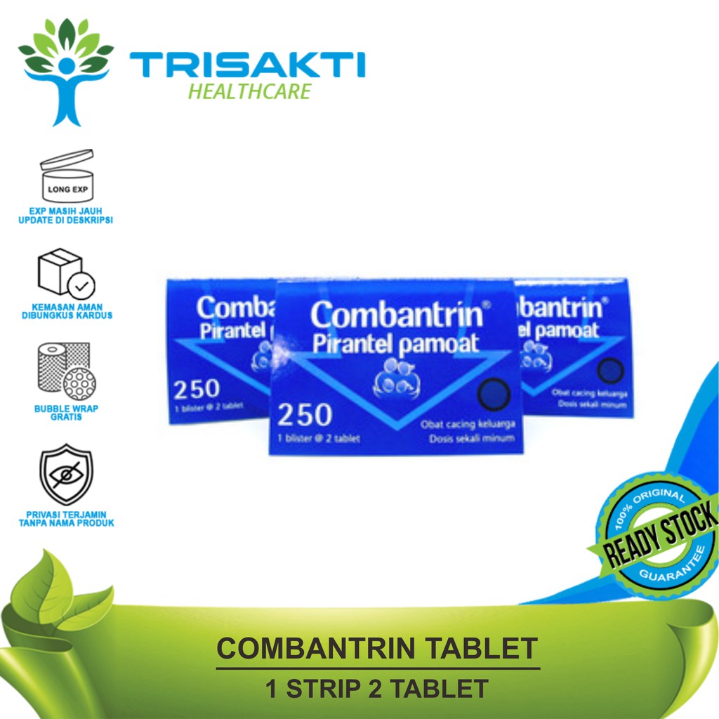 Jual COMBANTRIN TABLET DAN SIRUP OBAT CACING DENGAN KANDUNGAN PIRANTEL ...