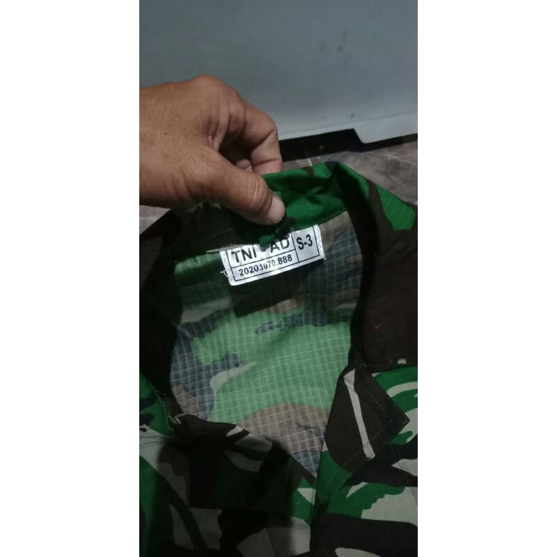 Jual Baju PDL TNI (AD,AU,AL) / Baju PDL TNI MALVINAS | Shopee Indonesia