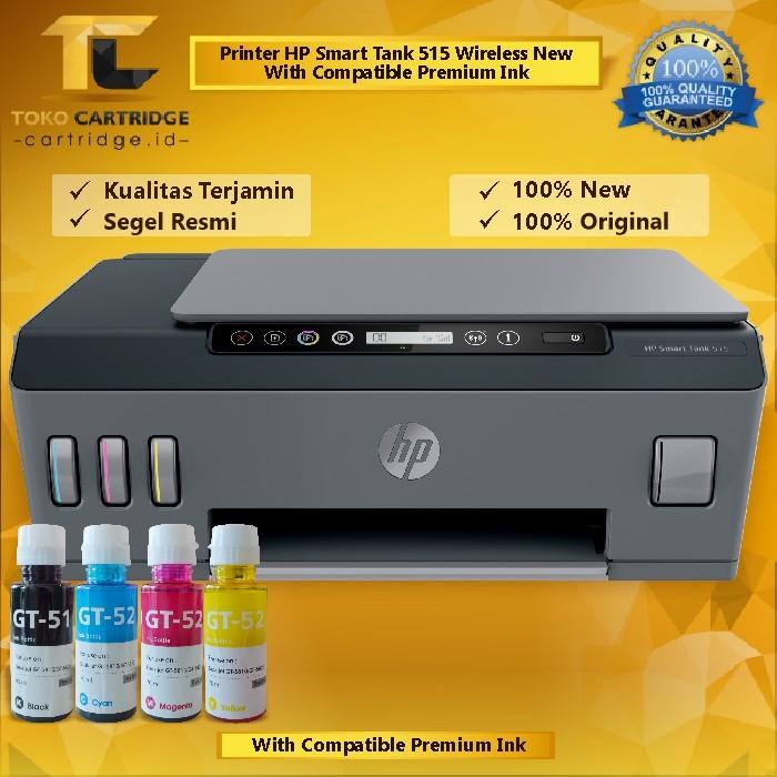 Jual Printer Hp Smart Tank 515 Wireless Print Scan Copy All In One A4 ...