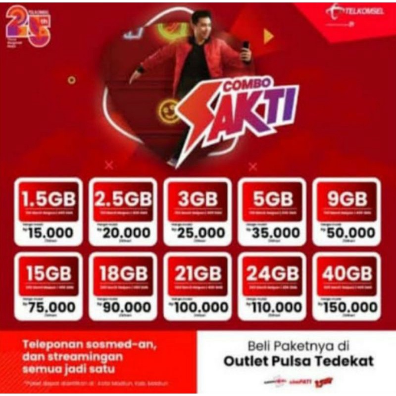 Jual PAKET DATA INTERNET TELKOMSEL ALL ZONA | Shopee Indonesia