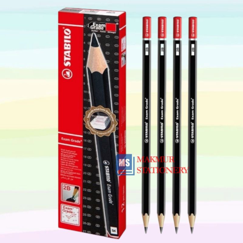 Jual Pensil 2B STABILO Exam Grade For Computer (Pcs) | Shopee Indonesia