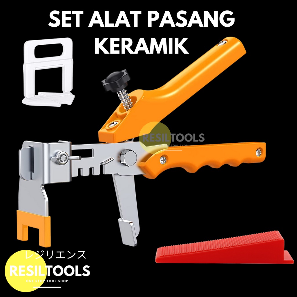 Jual SET Tang Clip Klip Wedges Perapi Ubin Marmer Tile Leveling Sistem ...