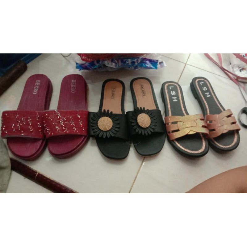 Jual paket sandal (3psc) | Shopee Indonesia