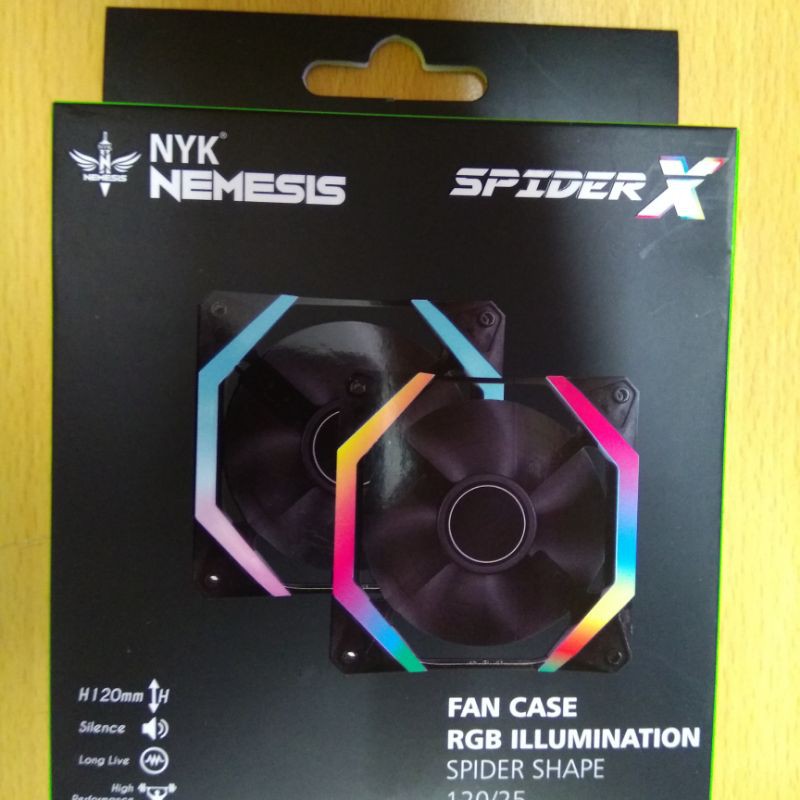 Jual Fan Case NYK Nemesis SPIDER X RGB ILLUMINATION SPIDER SHAPE ...