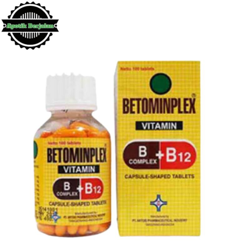 Jual Betominplex Multivitamin Isi 100 Tablet | Shopee Indonesia