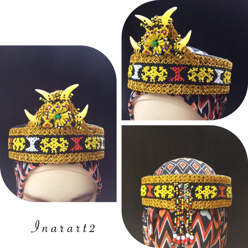 Jual TOPI / HIASAN KEPALA MANIK DAYAK ANAK | Shopee Indonesia
