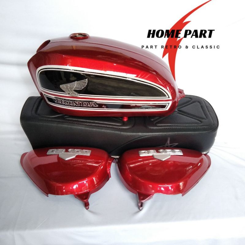 Jual BODY SET CB WARNA MERAH CB 100 CB 125 | Shopee Indonesia