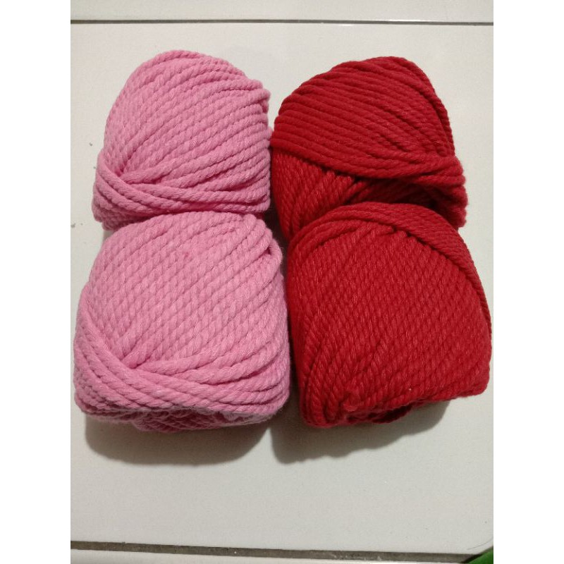 Jual Tali Katun Warna | cotton rope | Tali macrame | Shopee Indonesia