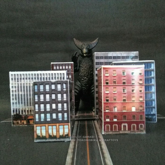 Jual DIORAMA SET KOTA - MINIATUR GEDUNG UNTUK FIGUR GUNDAM/SHF/ULTRA ...