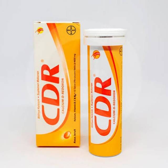 Jual CDR calsium (isi 10 tablet effervescent) | Shopee Indonesia