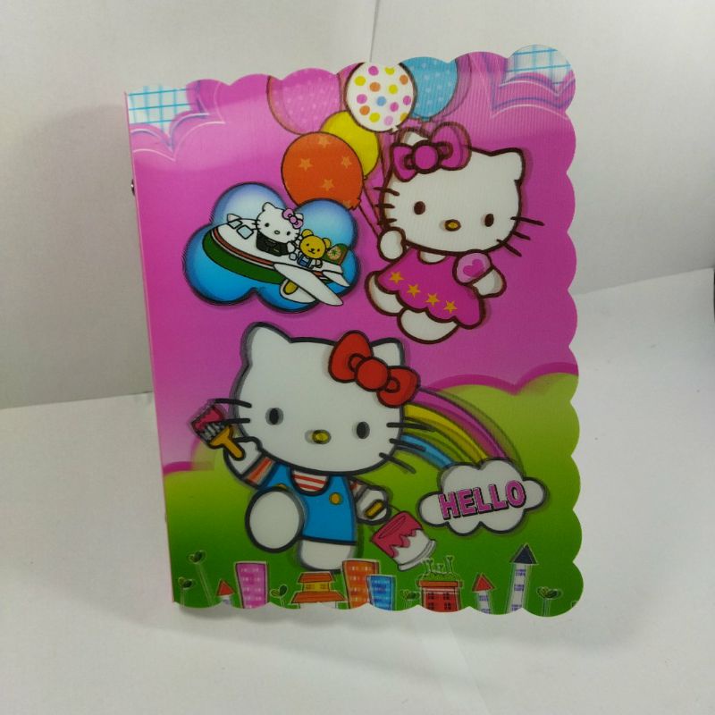 Jual Map Binder / Binder Slip / Binder Anak 3D Ukuran Quarto A5 / Map ...
