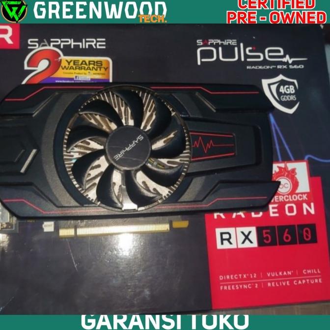 Jual Vga Rx 560 4Gb 128Bit Irit Listrik | Shopee Indonesia