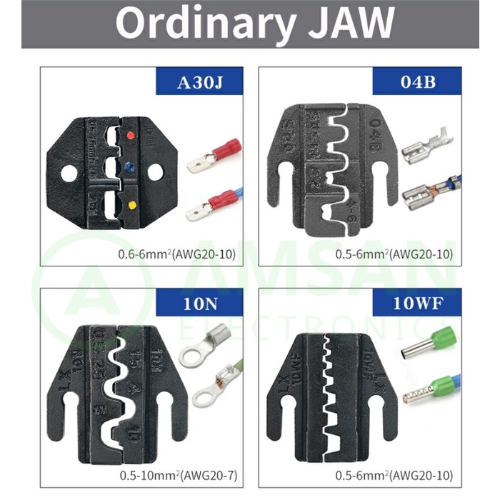 Jual IWISS Jaw IWS HS LX Series Mata Tang Crimping | Shopee Indonesia