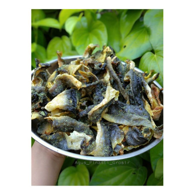 Jual KERUPUK KULIT IKAN PATIN/ FISH SKIN PREMIUM 1 kg | Shopee Indonesia