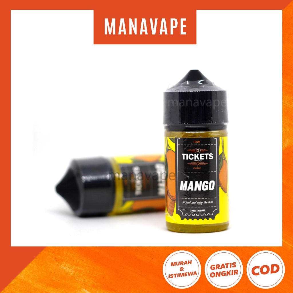Jual TICKET MANGO 60ML by TICKETS BREW | Shopee Indonesia