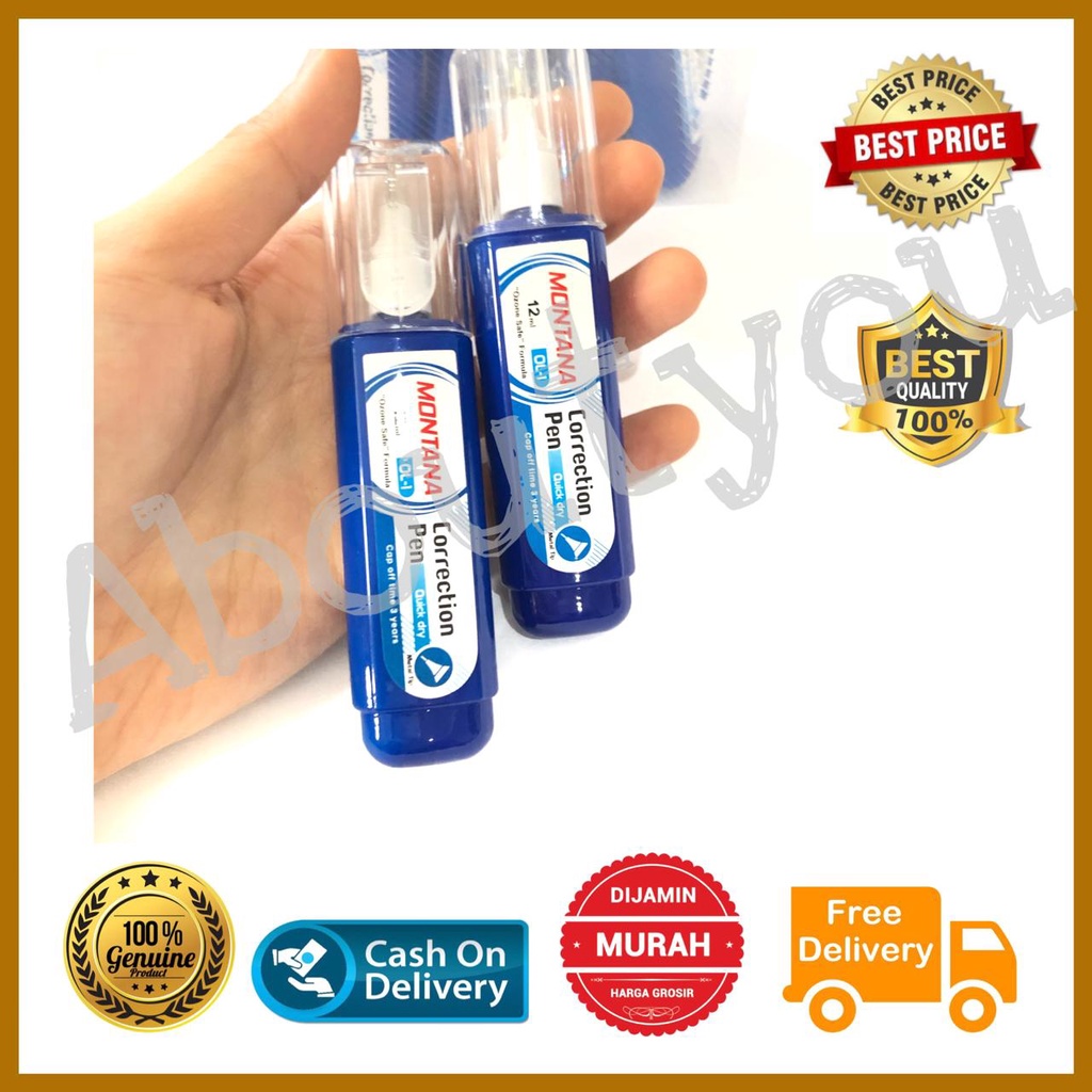 Jual LARIS Tip ex cair / correction pen/ tip X BIRU mirip JOYKO murah ...