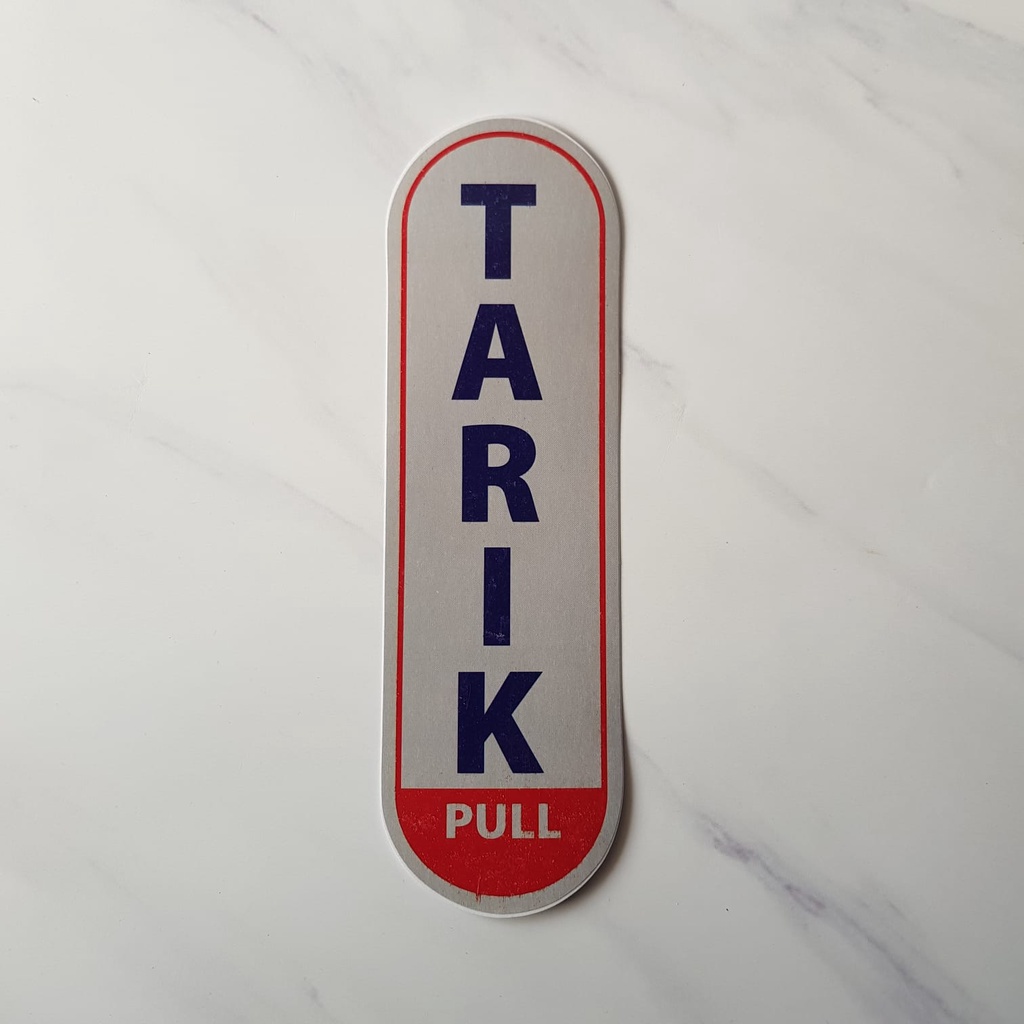 Jual Sticker Sign Label | Sign Label Tarik | Sticker Sign Label Vinyl ...