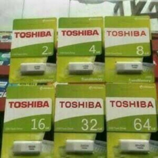 Jual @*(TERMURAH)*Flashdisk TOSHIBA 2gb/4gb/8gb/16gb/32gb/64gbFlash ...