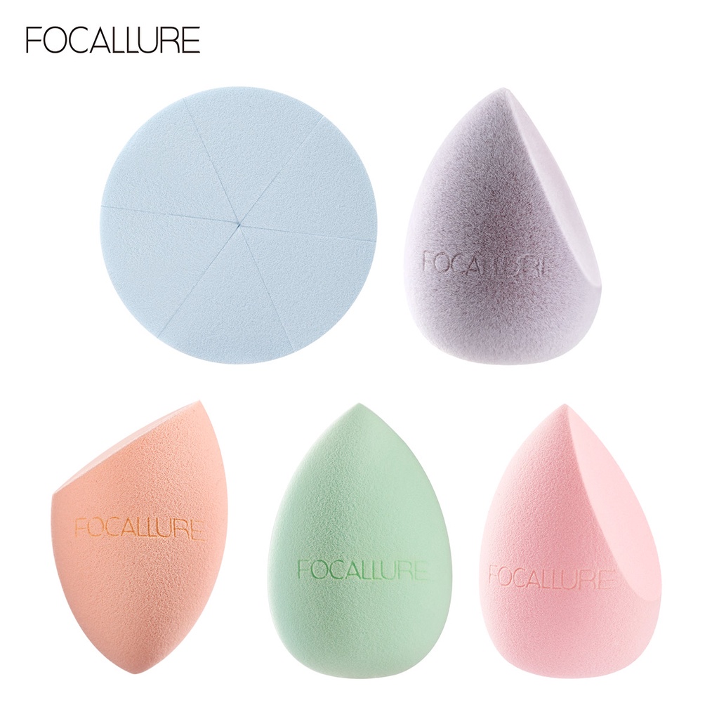 Jual FOCALLURE Soft Spons Makeup Sponge Makeup Tools | Shopee Indonesia