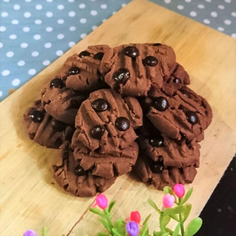 Jual Chocochips Cookies Toples Besar 800ml | Shopee Indonesia