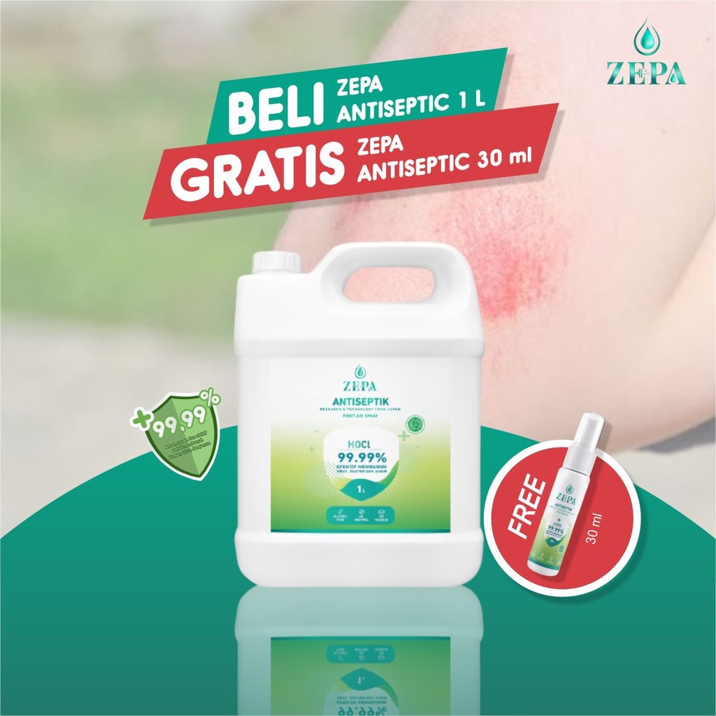 Jual Zepa Antiseptik Untuk Obat Luka Paska Operasi Luka Diabetes Luka ...