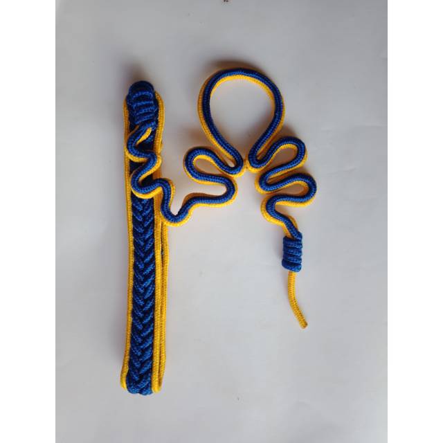 Jual Tali komando biru list kuning 3 tali | Shopee Indonesia