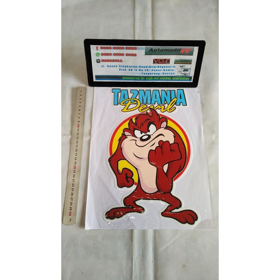 Jual STICKER TAZMANIA V2 | Shopee Indonesia