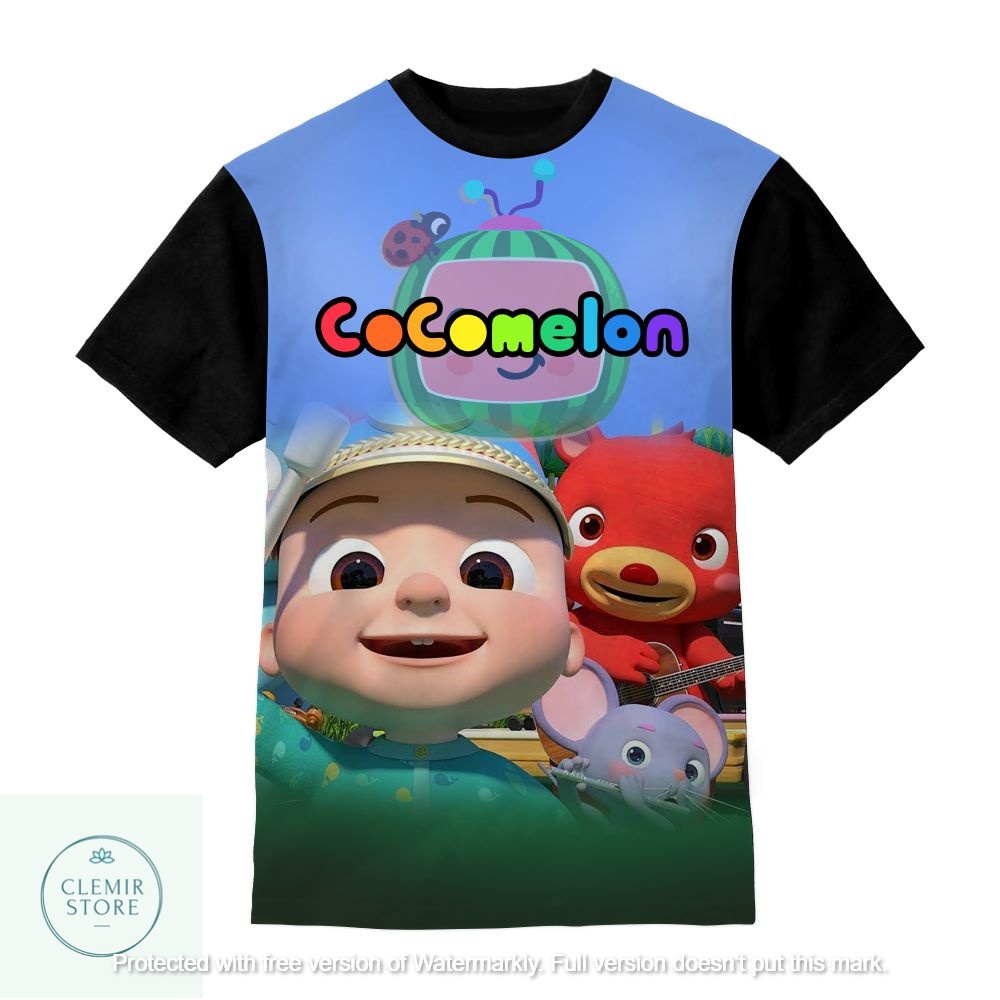 Jual Kaos 3D Anak | Baju Printing - Baju Anime / Kartun Coco Melon ...