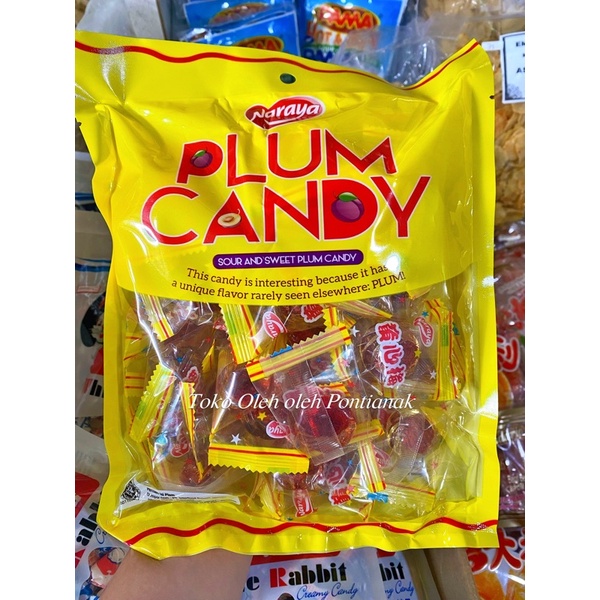 Jual Permen Plum Naraya 340gram Seng Kiam Bue Plum Candy Ham moi ...