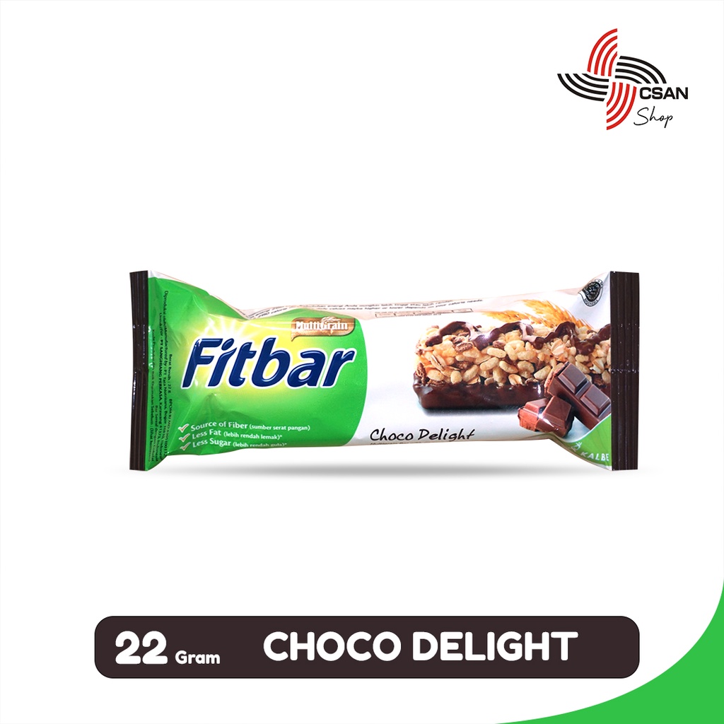 Jual Fitbar Multigrain Delight 22gr | Choco | Fruit | Tiramisu | Shopee ...