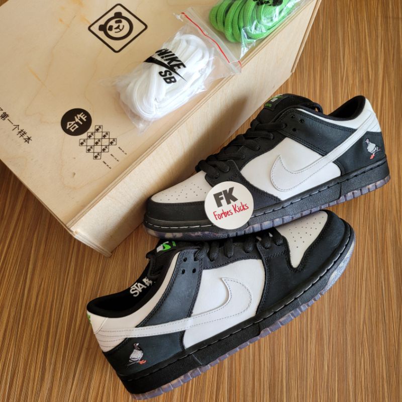 Jual Nike SB Dunk Low Staple Panda Pigeon (Special Box) | Shopee Indonesia