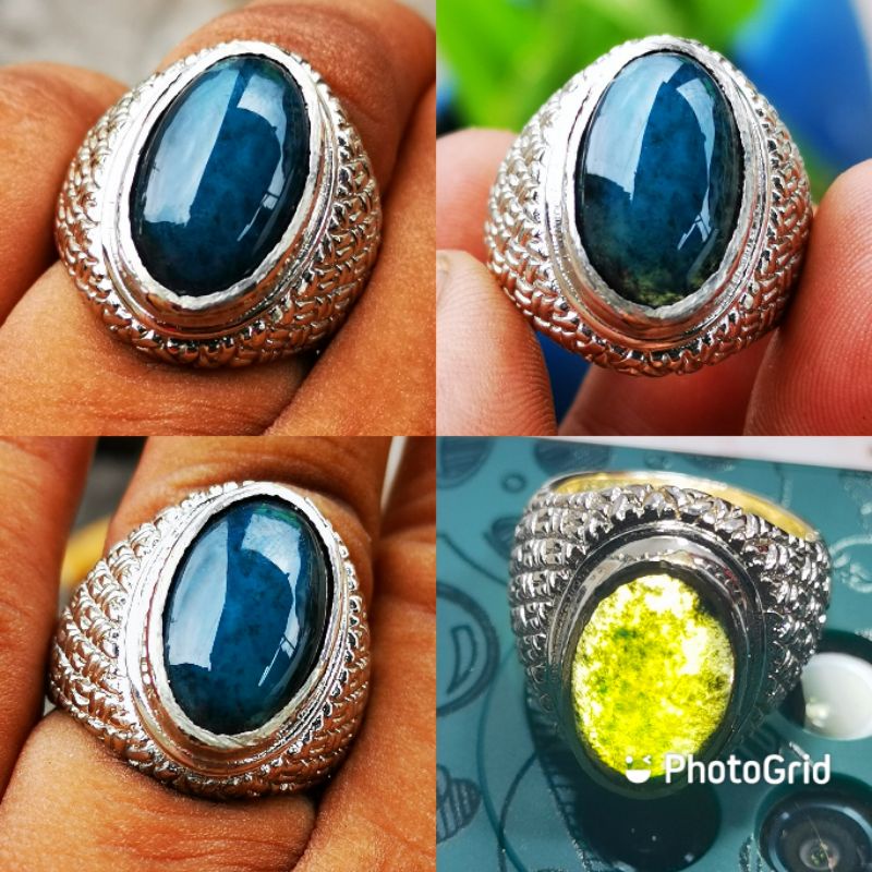 Jual Batu asli natural bacan doko blue z | Shopee Indonesia