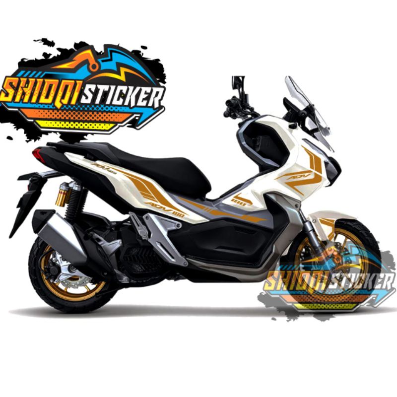 Jual stiker motor adv 150 lit bodi motor honda adv striping bodi adv ...