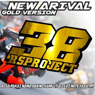 Jual STIKER NOMOR BALAP STICKER NAMA NOMOR BALAP | Shopee Indonesia