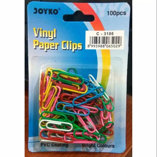 Jual Joyko paperklip /penjepit kertas warna | Shopee Indonesia